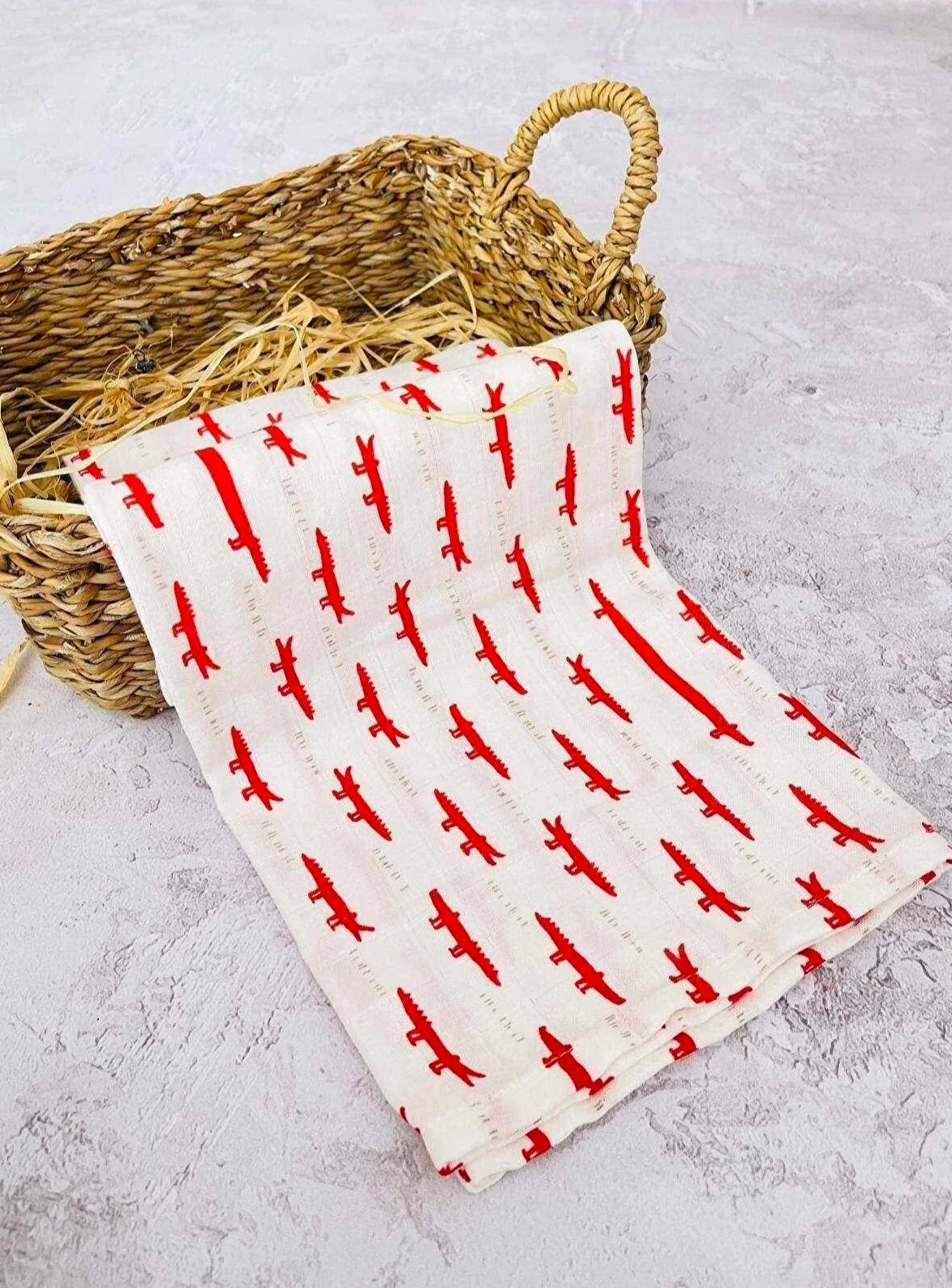 Муслин Прекривка - Крокодил – Muppet Kids